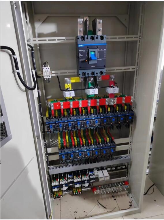 Panel board box with circuit breakers ,Energy Meter ,Copper busbar ...